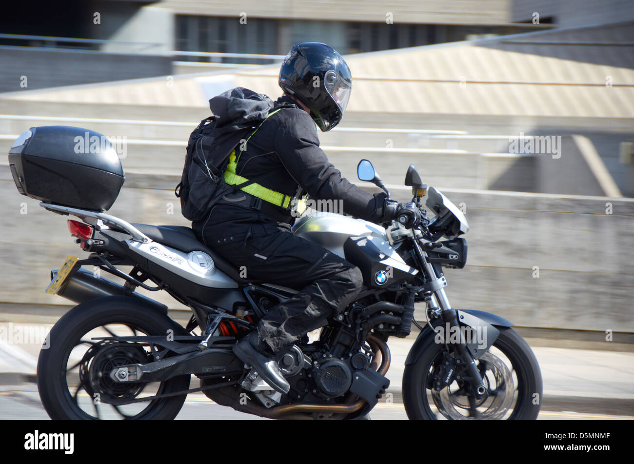 Biker in leathers hi-res stock photography and images - Alamy
