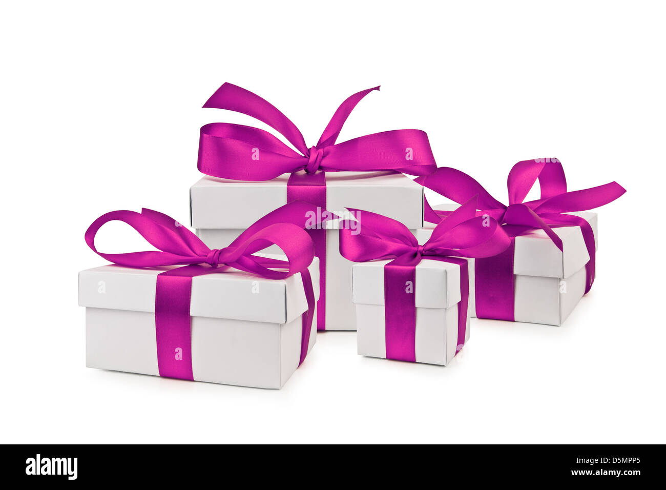 Gift box set christmas Cut Out Stock Images & Pictures - Alamy