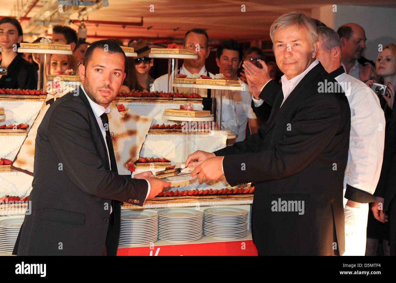 Alexandre Liot and Klaus Wowereit at 15th birthday celebration for ...