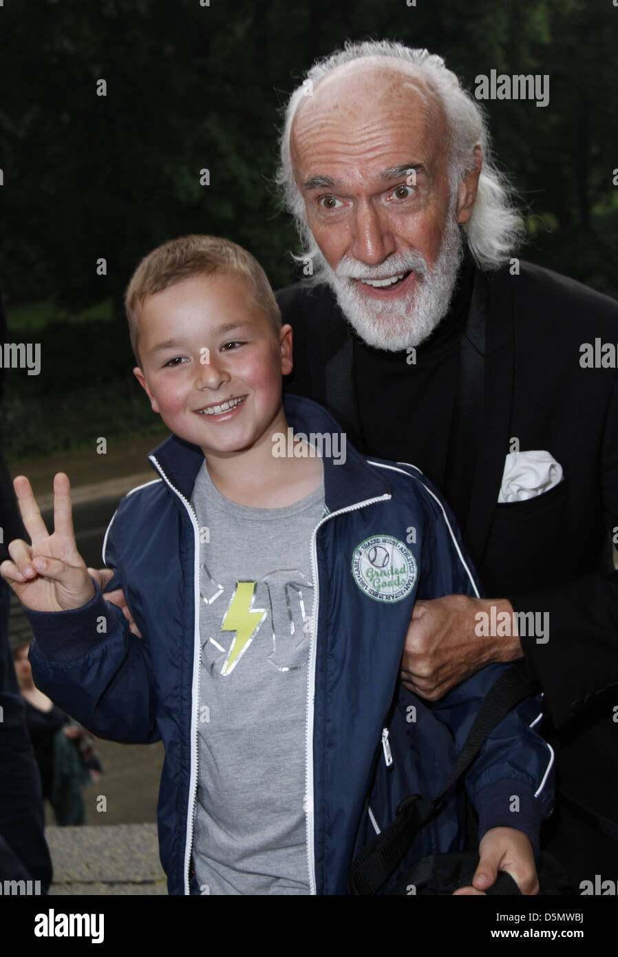 Kim Quint and David Gant at the premiere of "Bridges" at Filmtheater ...