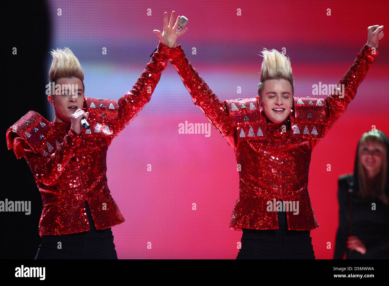 Eurovision Song Contest Second Semi Final Rehearsals - contestants ...