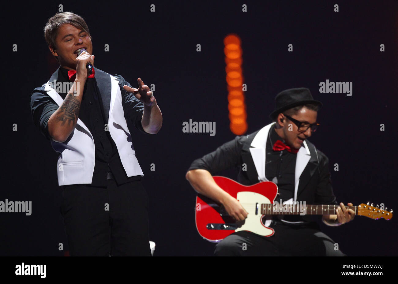 Eurovision Song Contest Second Semi Final Rehearsals - contestants ...