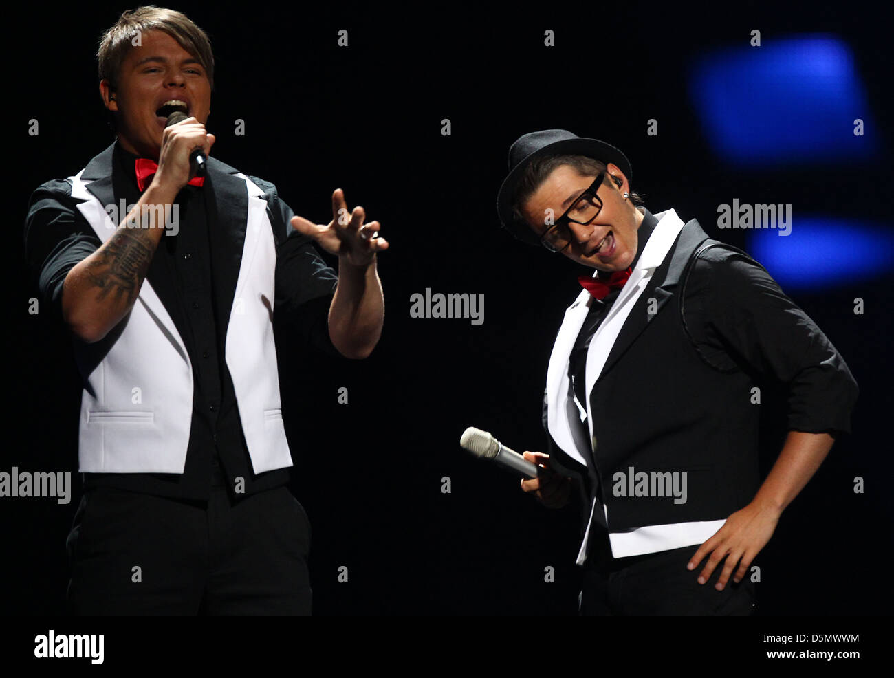 Eurovision Song Contest Second Semi Final Rehearsals - contestants ...