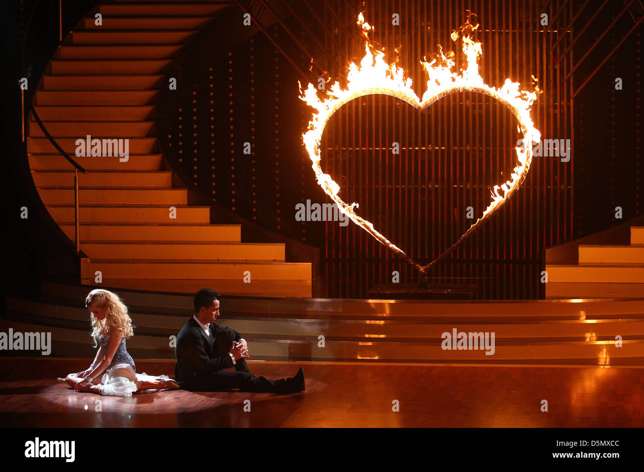 Der Checker, Sarah Latton on German RTL TV show "Let's Dance". Cologne ...