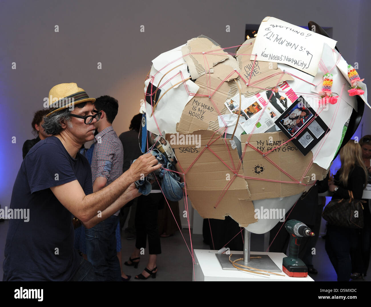 Jeremy Baudouin artist (Jaybo aka Monk) at "Night of the heART" at ...