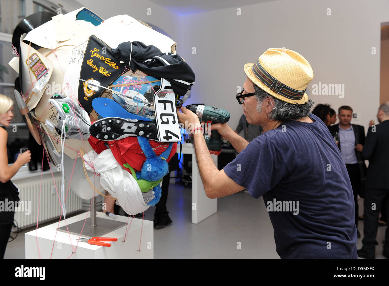 Jeremy Baudouin artist (Jaybo aka Monk) at "Night of the heART" at ...