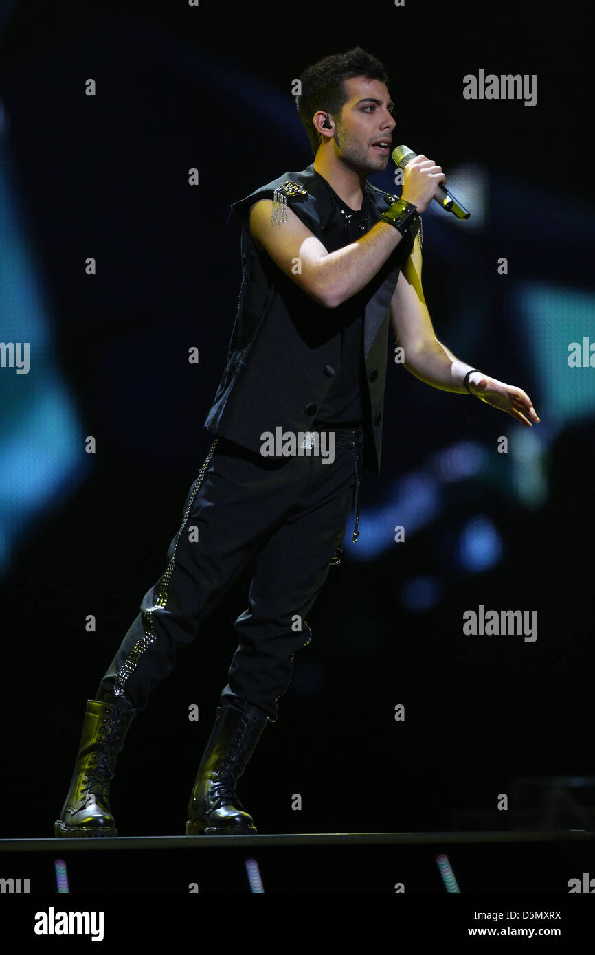 Eurovision Song Contest Second Semi Final Rehearsals - contestant ...