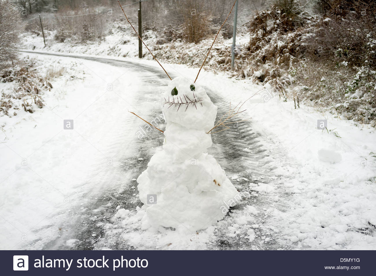 Snowman Funny High Resolution Stock Photography and Images - Alamy