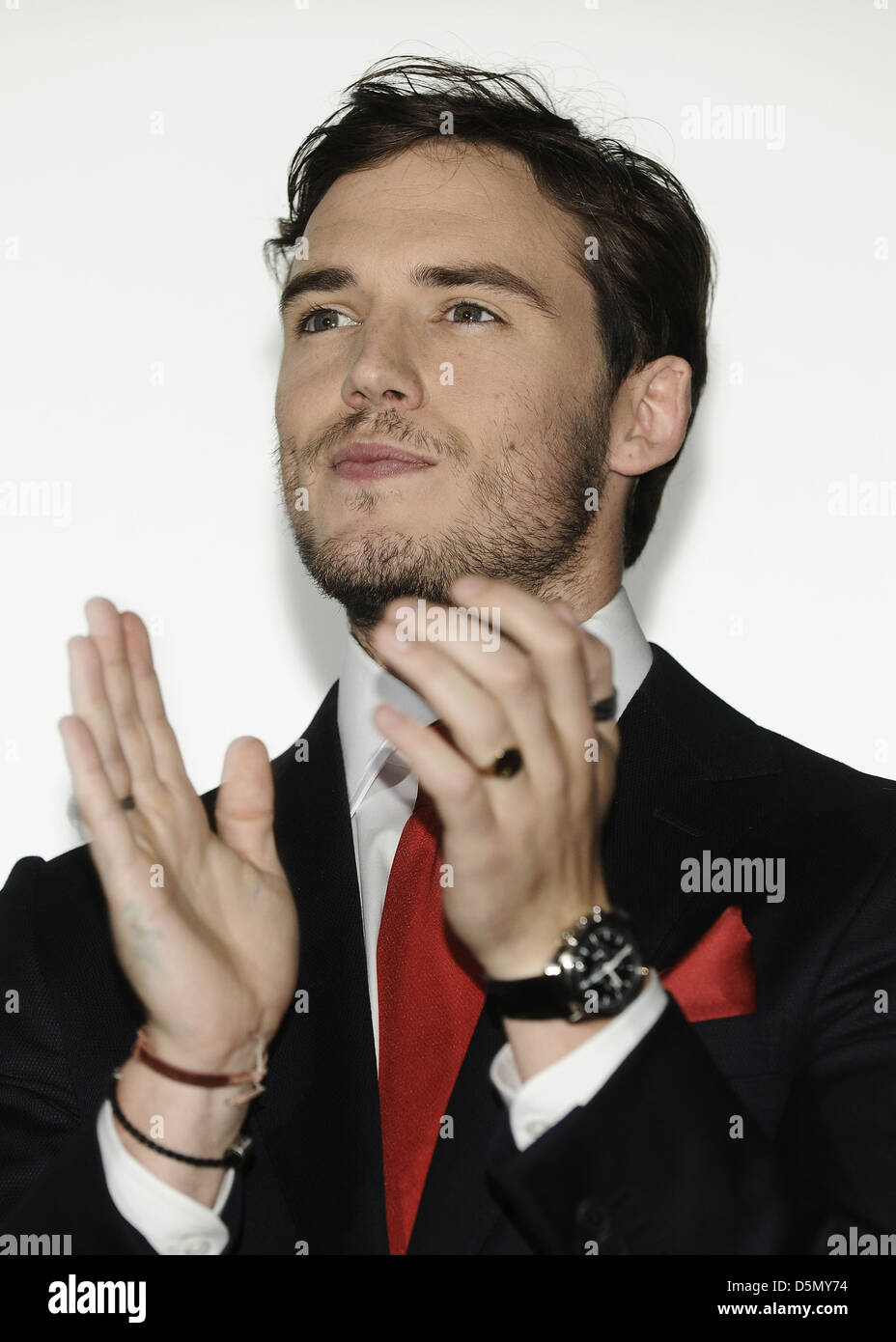 Sam Claflin at the German premiere of 'Pirates Of The Caribbean ...