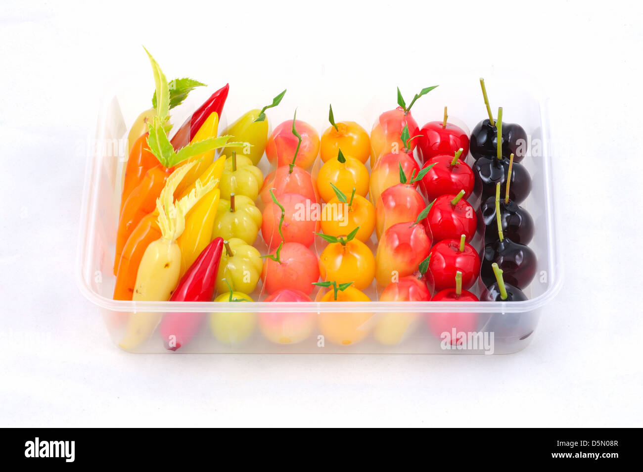 Thai food in plastic Cut Out Stock Images & Pictures - Alamy