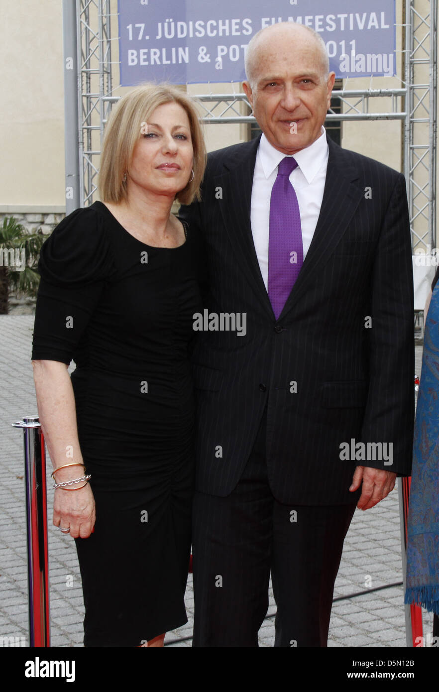 Iris Ben Zeev and Yoram Ben Zeev at the gala of the jewish film ...