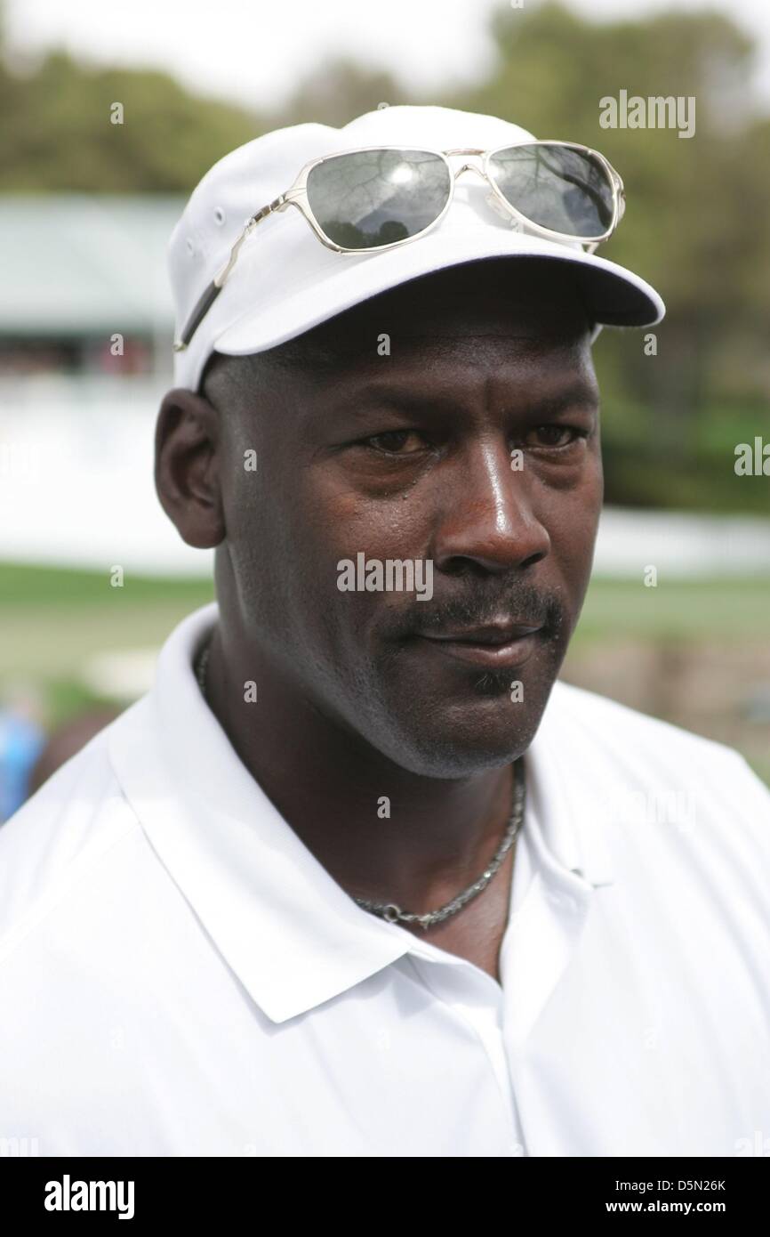 North Las Vegas, USA. April 4, 2013. Michael Jordan in attendance for ...