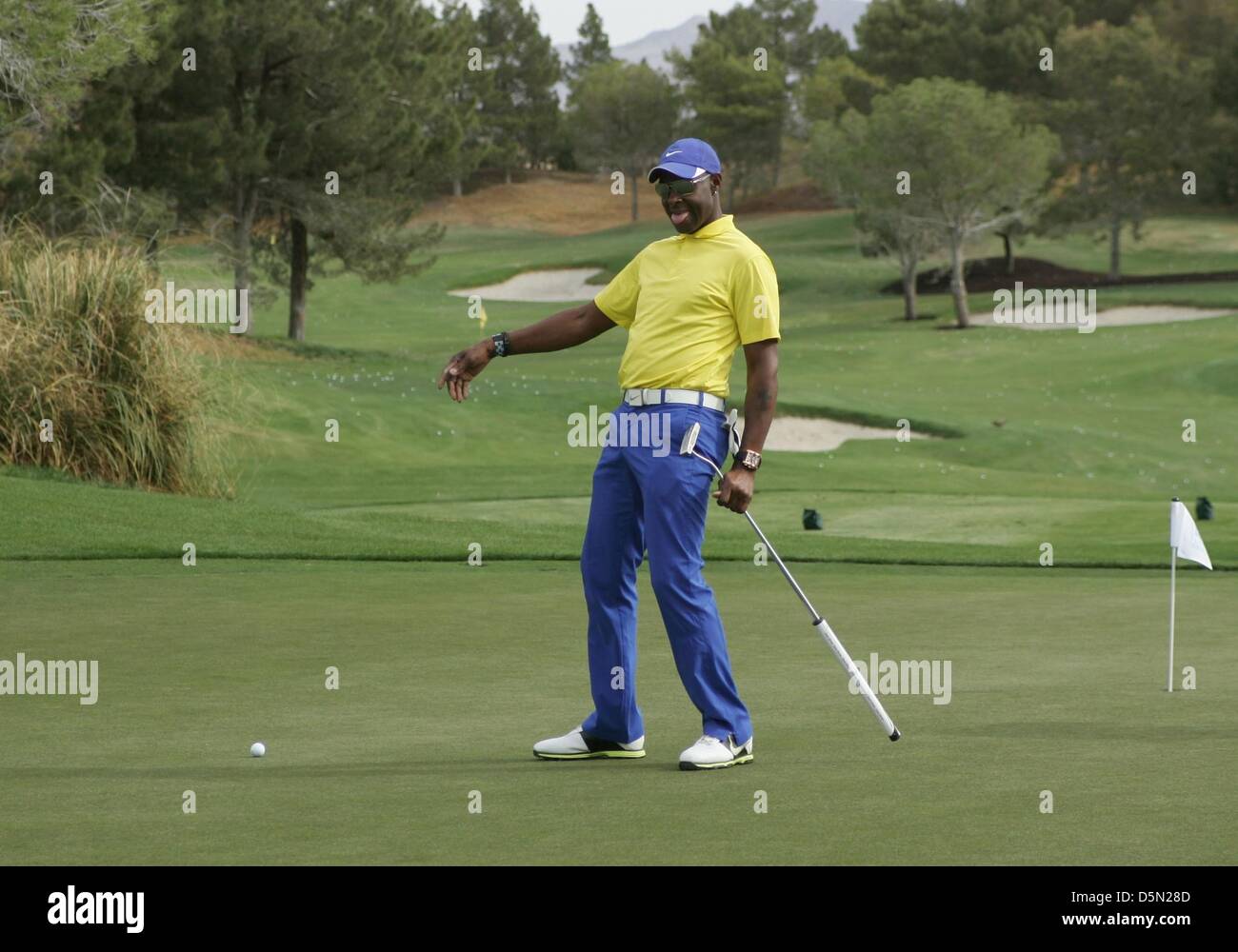 North Las Vegas, USA. April 4, 2013. Jerry Rice in attendance for 12th ...