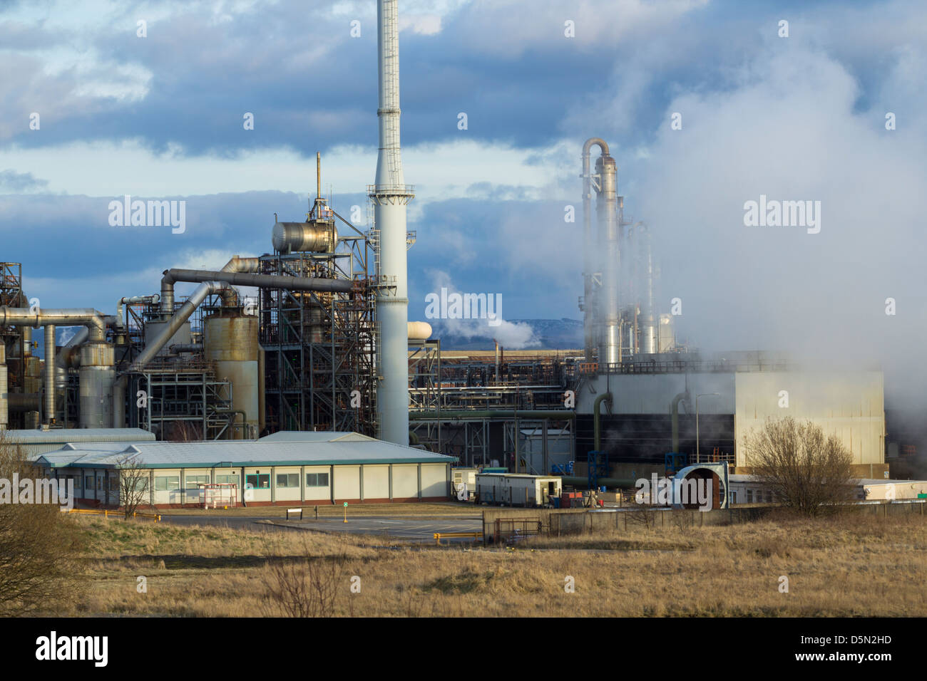 Lucite International Cassel works at Billingham near Middlesbrough ...