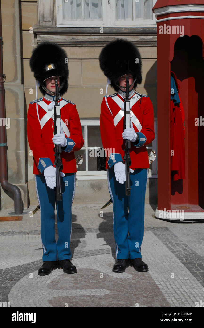 Queen margrethe live guards hi-res stock photography and images - Alamy