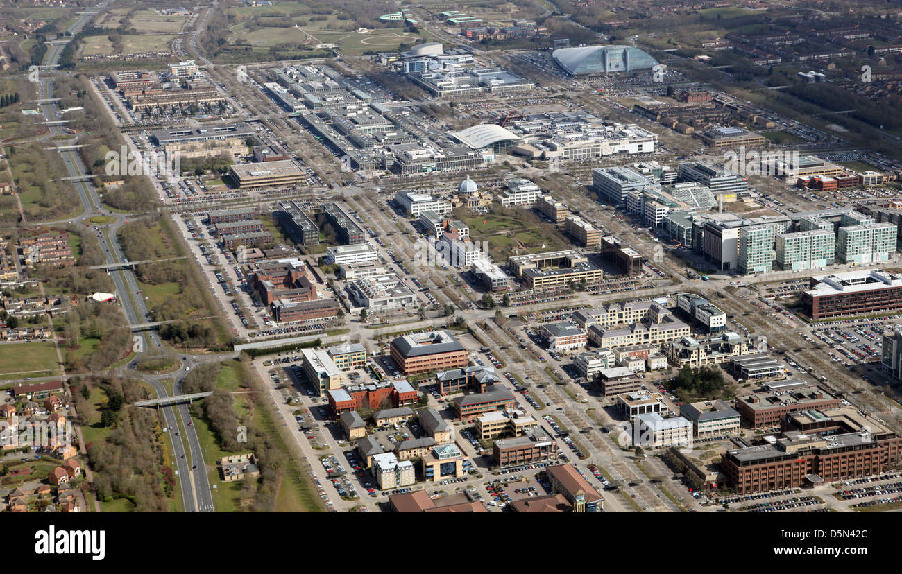 Milton keynes aerial hi-res stock photography and images - Alamy
