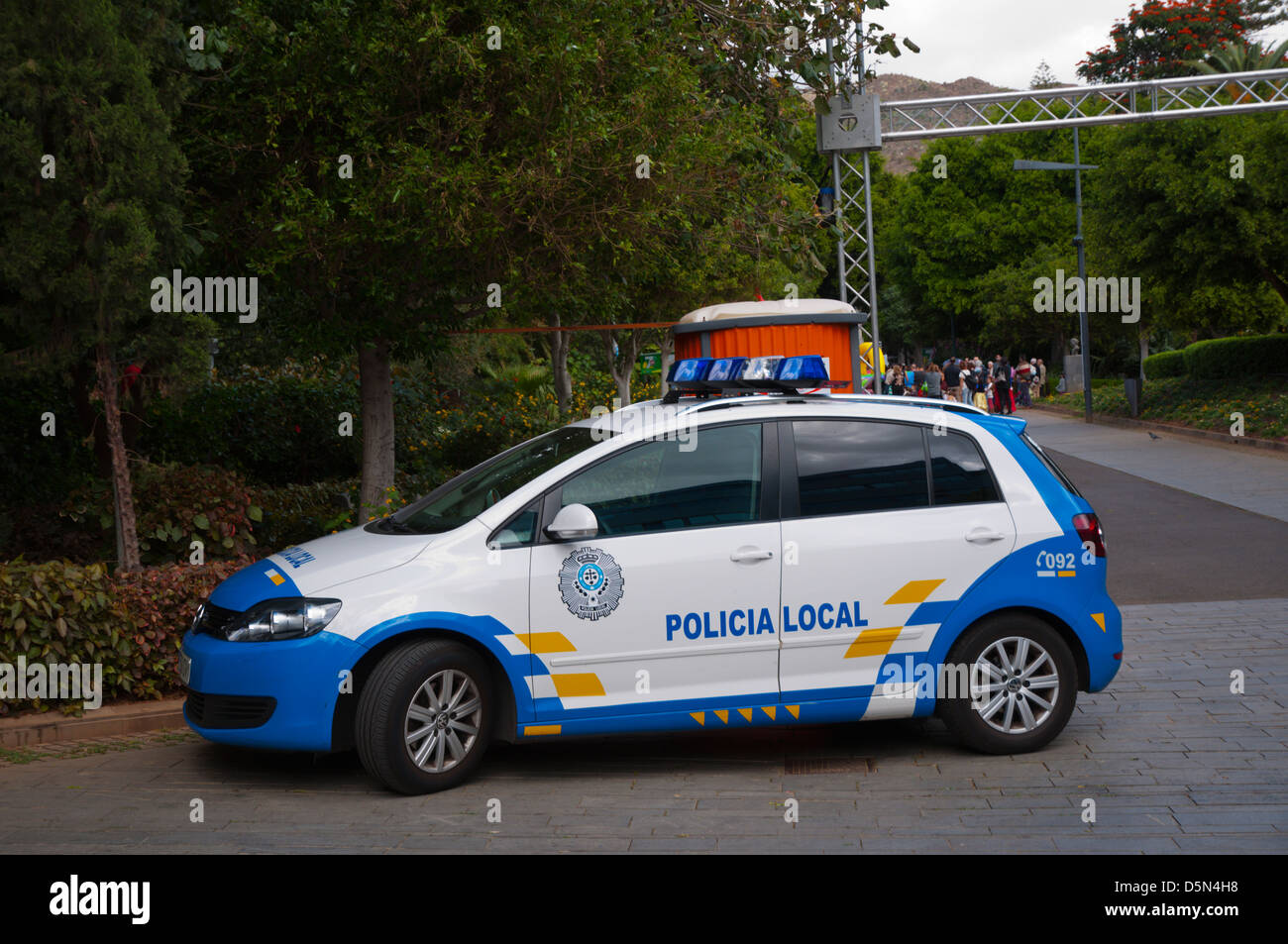 Policia car hi-res stock photography and images - Alamy