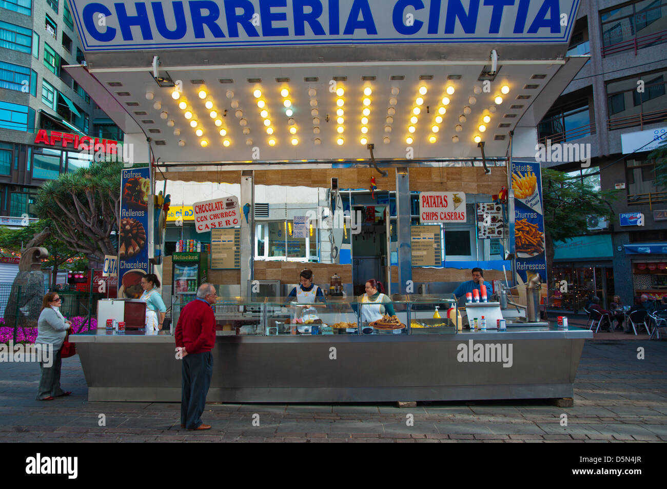Stand de churros hi-res stock photography and images - Alamy