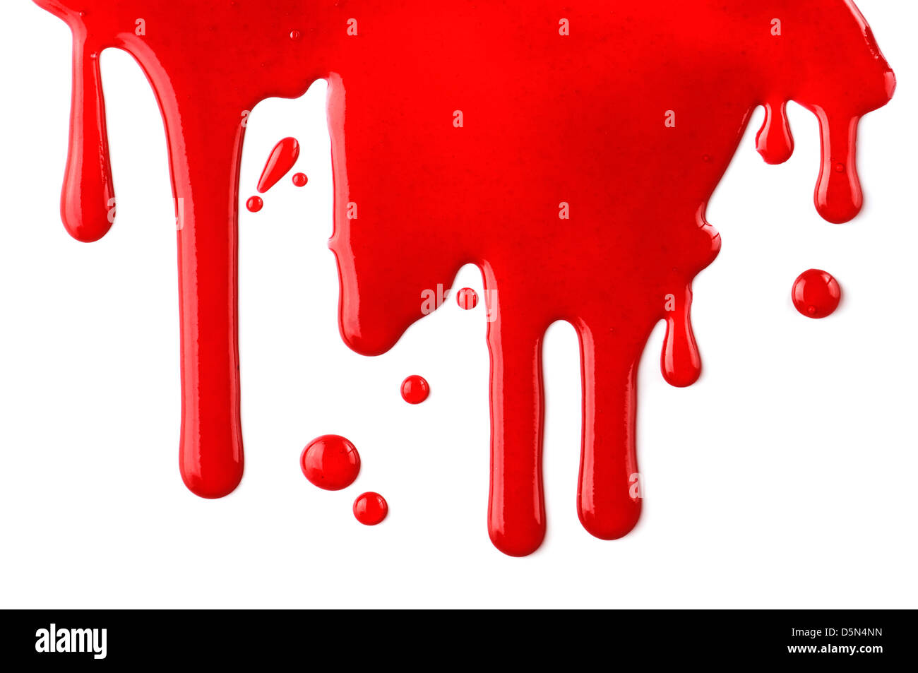 blood splashing isolated on white Stock Photo - Alamy