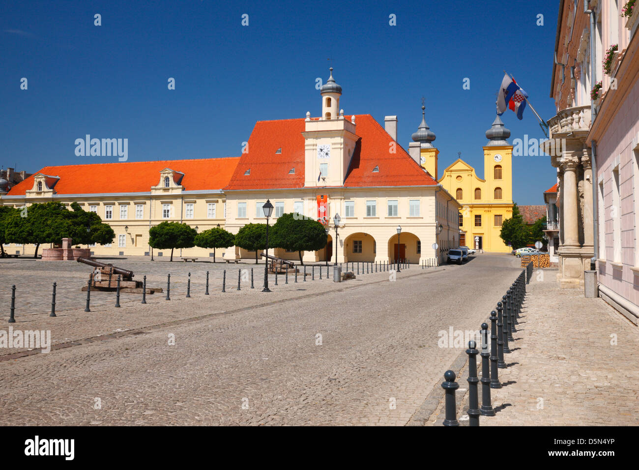 Osijek - Tvrđa (Citadel) Former Guardhouse - Museum (front) J.J ...