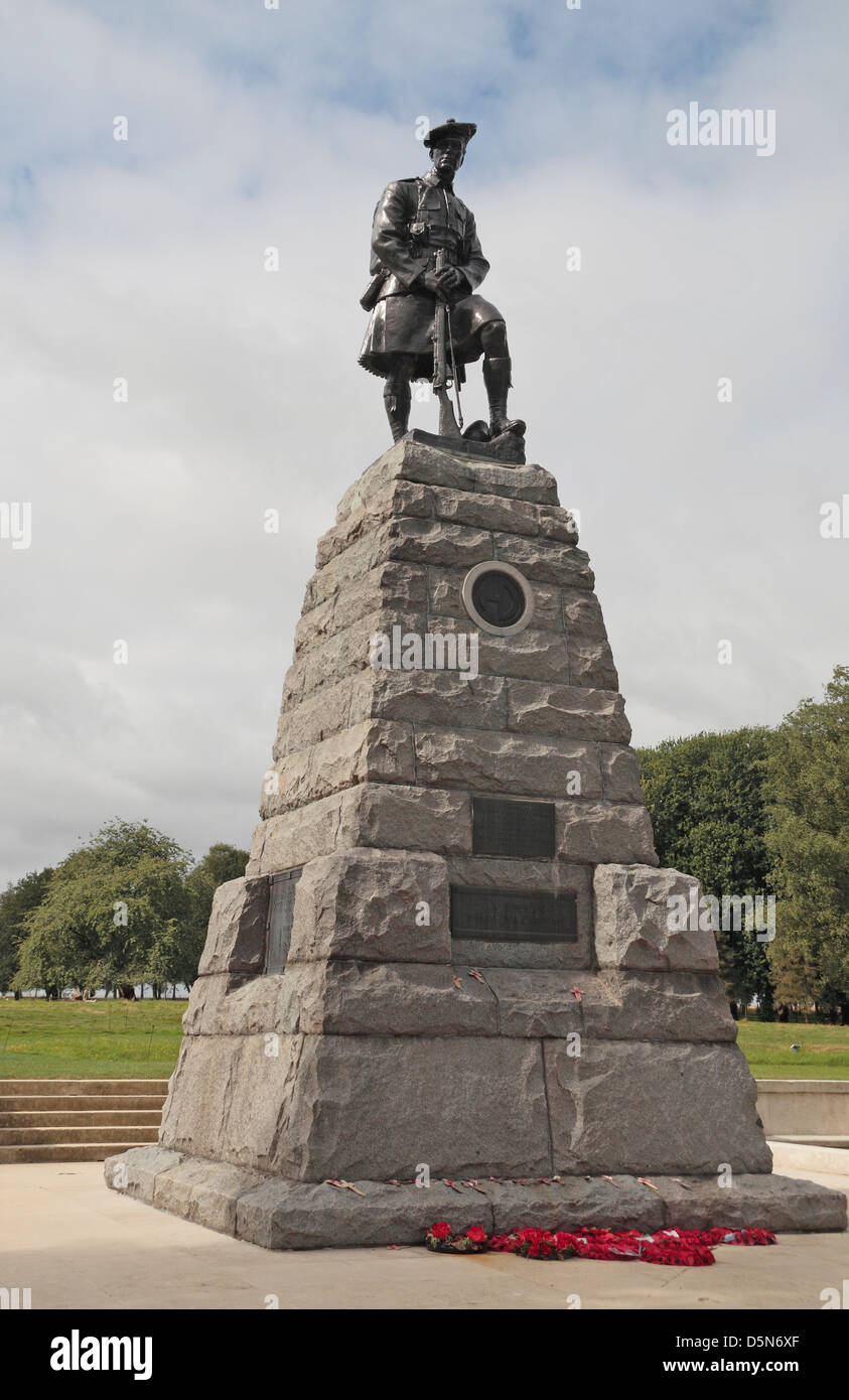 Newfoundland Memorial Park Statue High Resolution Stock Photography and ...