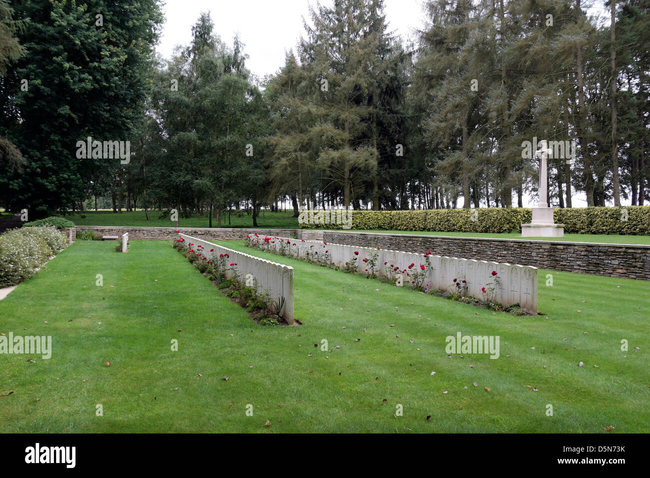 The Hawthorn Ridge No. 2 Cemetery at the Newfoundland Memorial Park ...