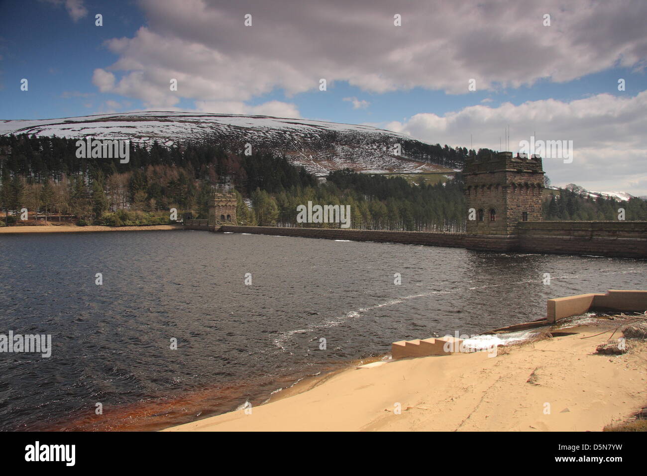 April 2013: Derwent Reservoir, Upper Derwent Valley, Derbyshire, UK ...
