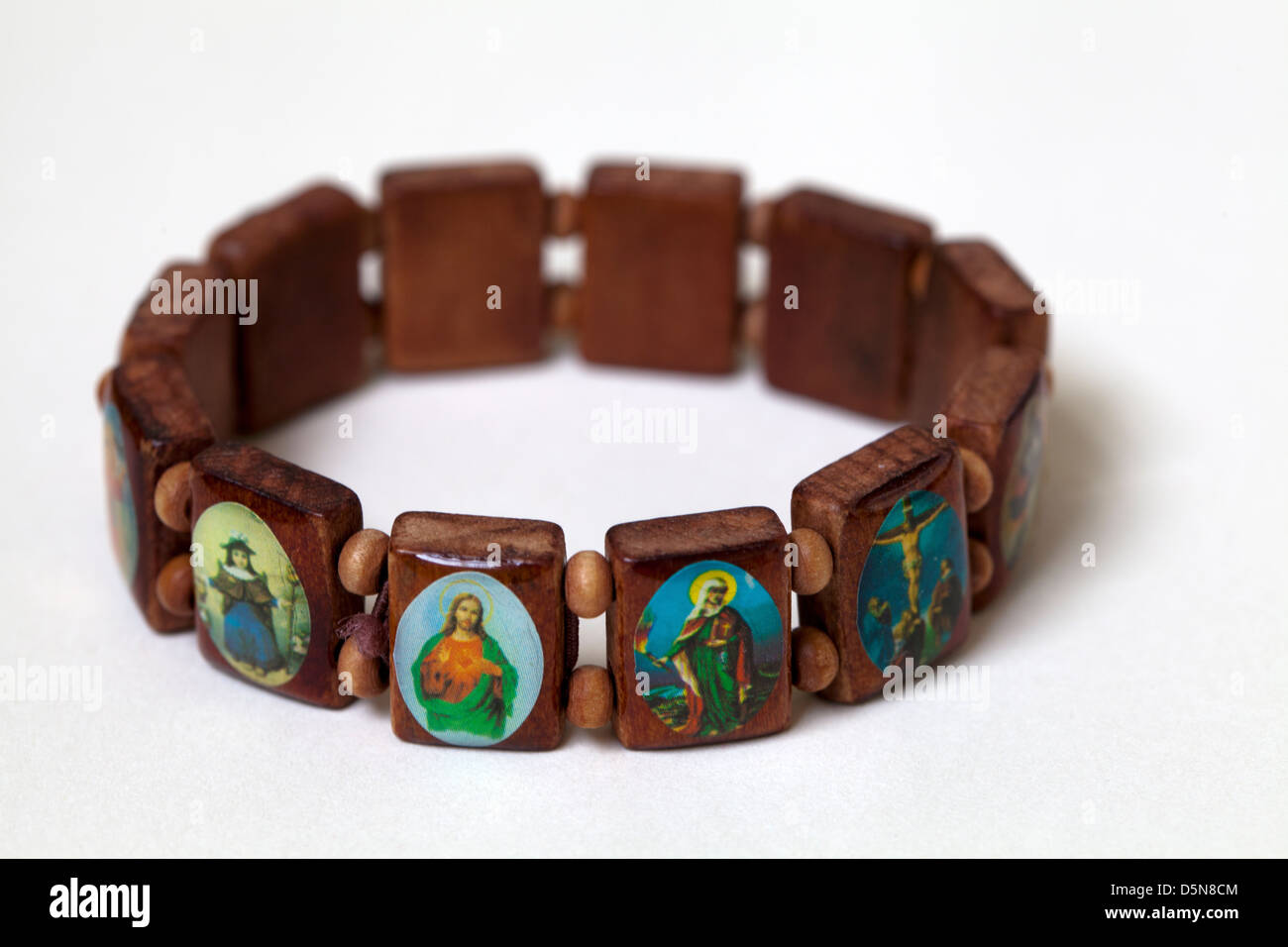 Catholic Character Bracelet Stock Photo - Alamy