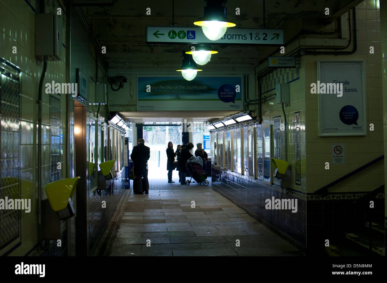 Train station underpass hi-res stock photography and images - Alamy