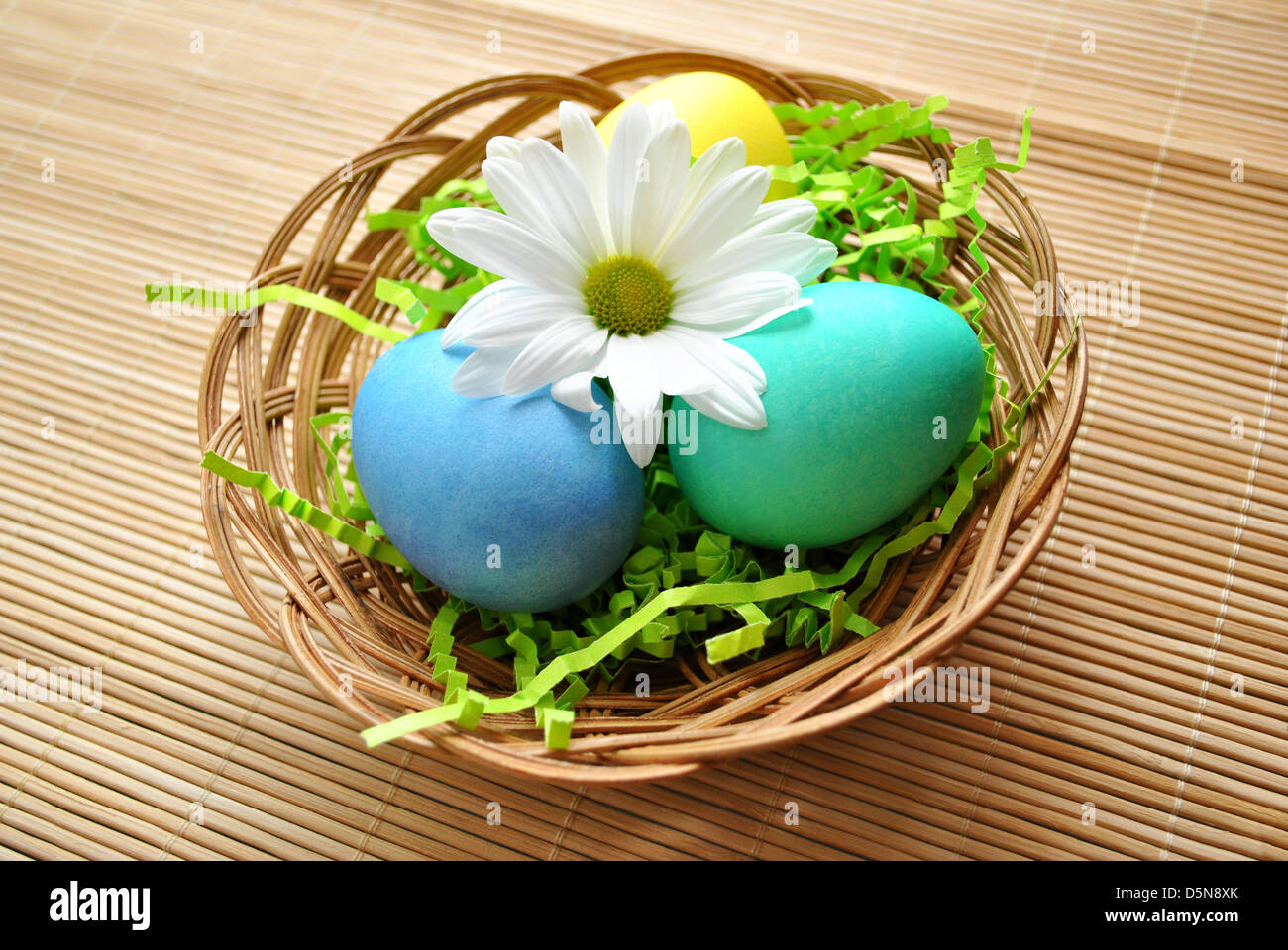 Easter food baskets hi-res stock photography and images - Alamy