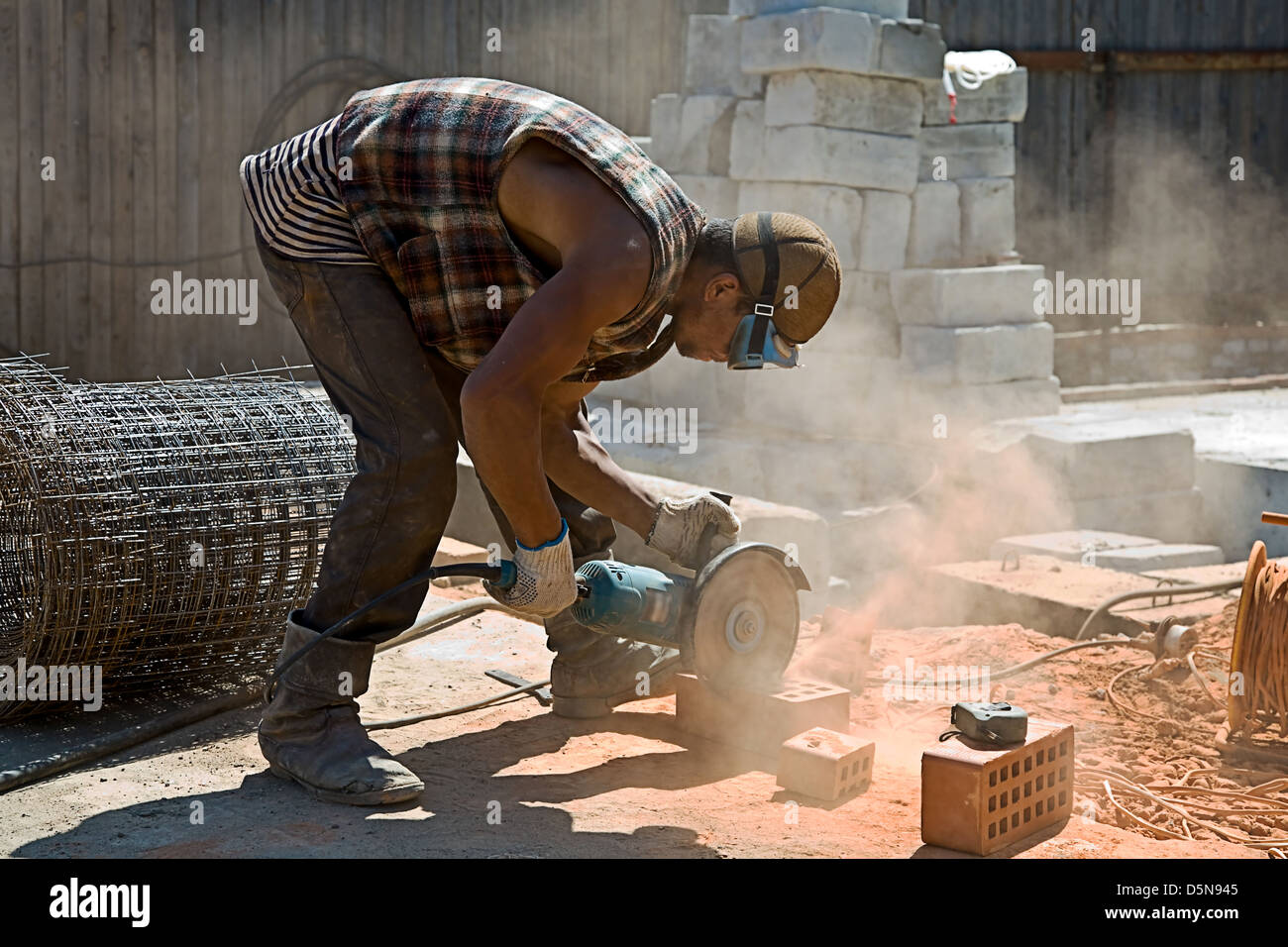 Scrap of bricks Stock Photo - Alamy