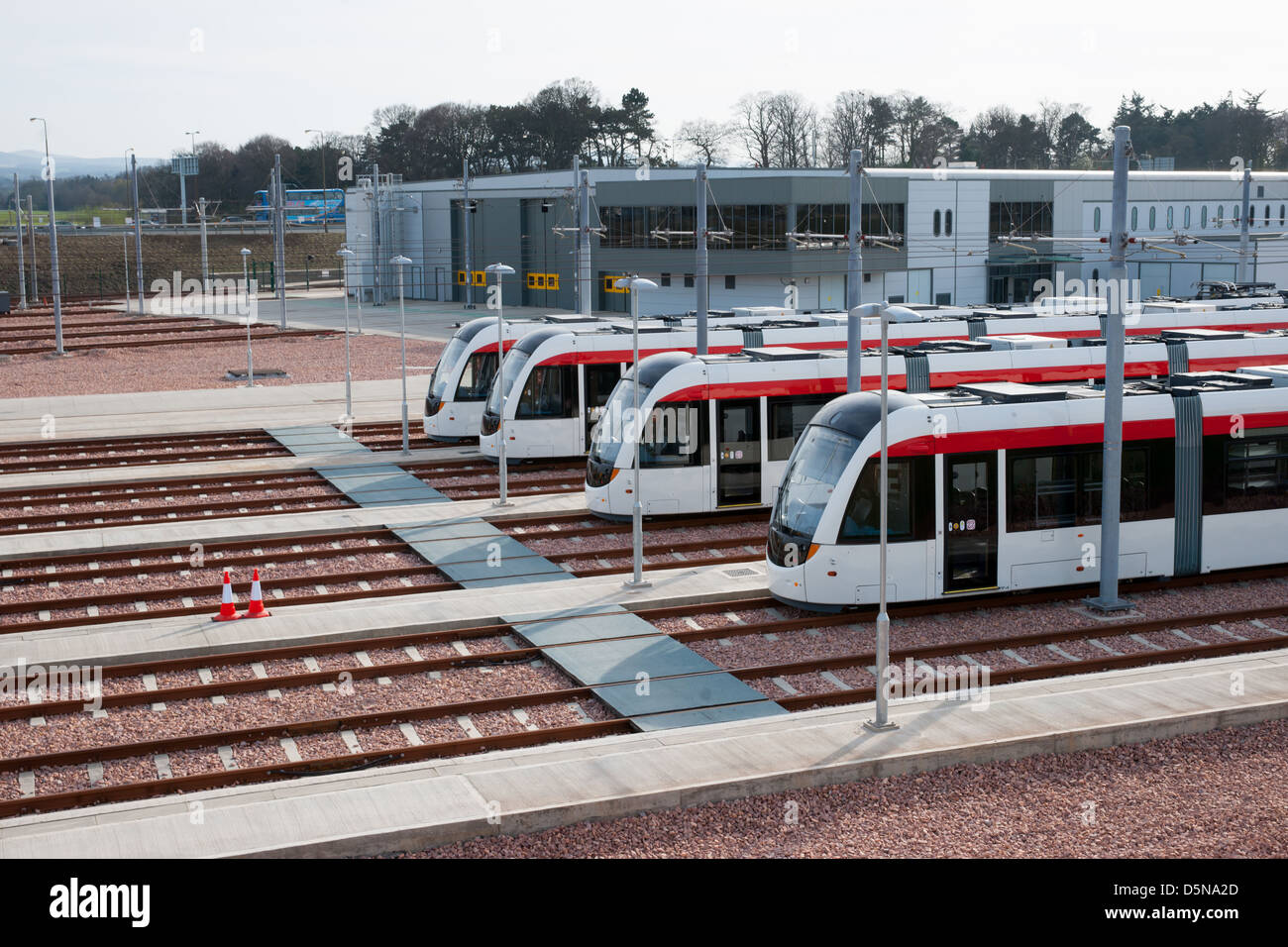 Edinburgh trams hi-res stock photography and images - Alamy