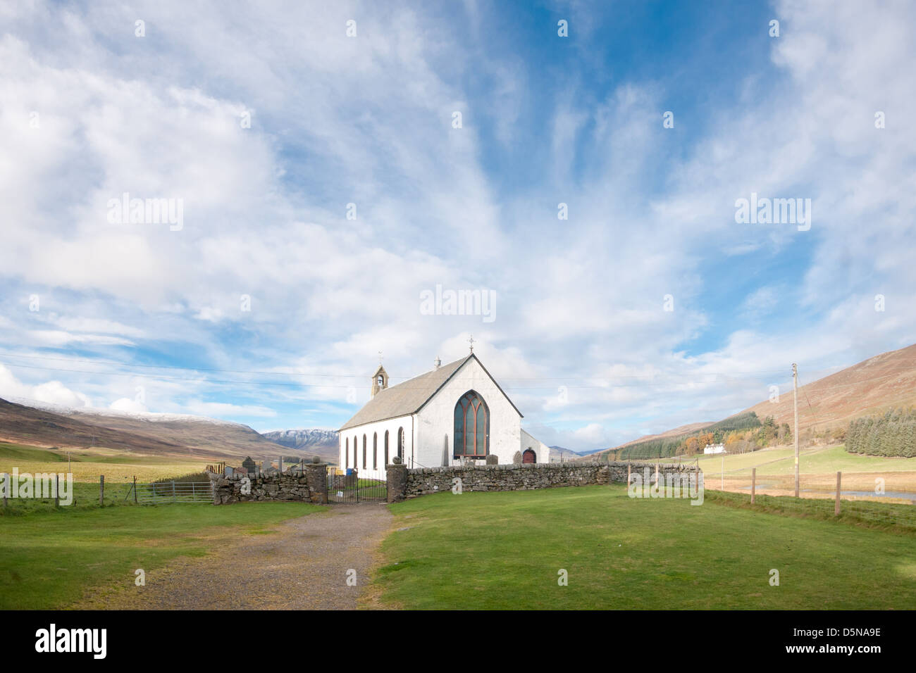 Amulree Church, and Churchyard, Scotland Stock Photo - Alamy