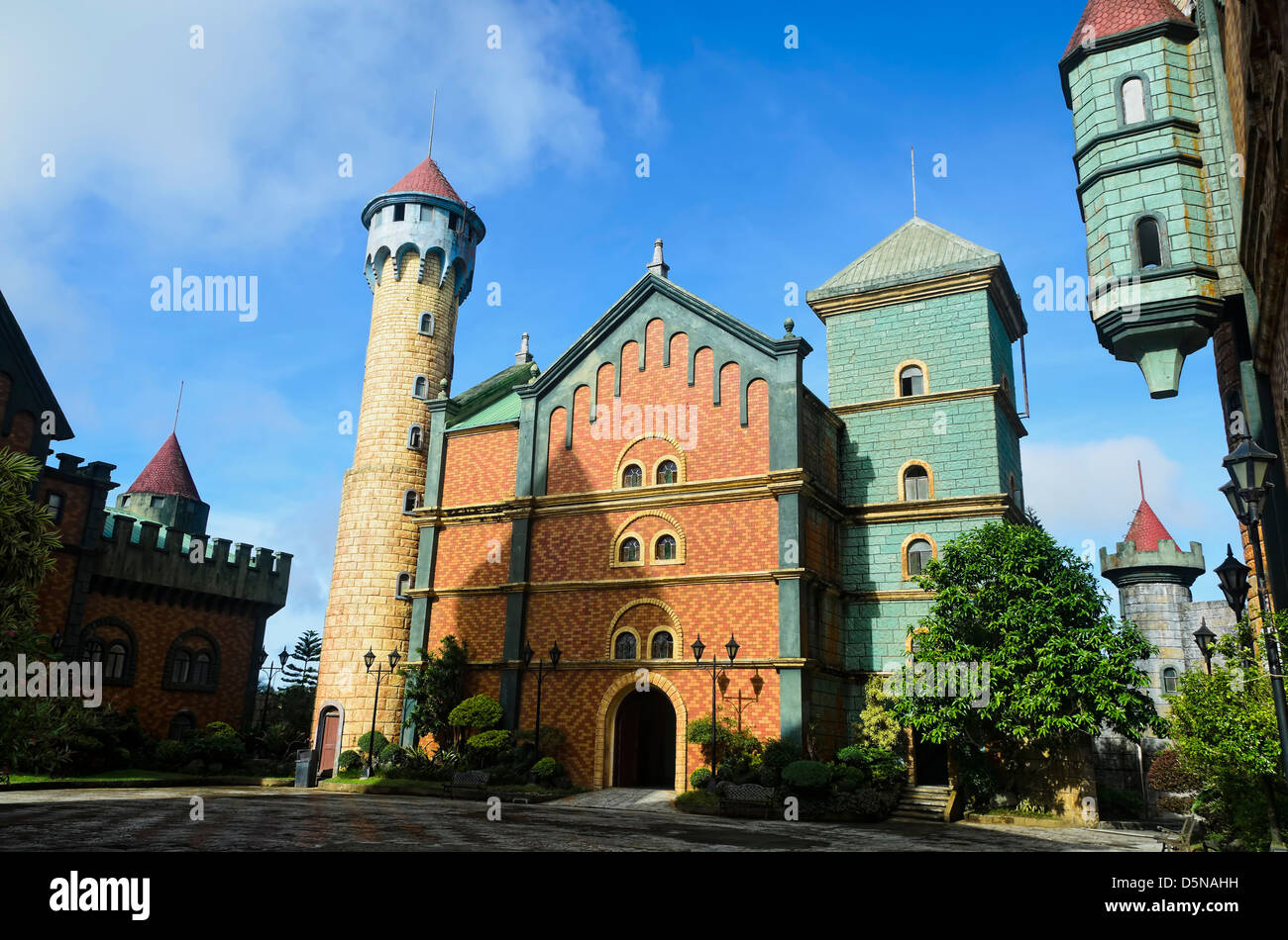 Fantasy World Castle located in Batangas, Philippines Stock Photo - Alamy