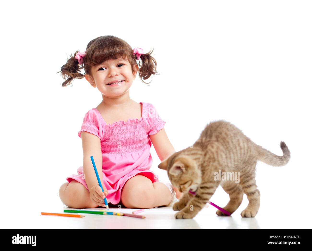 How To Draw A Cute Kitten Step By Step For Kids