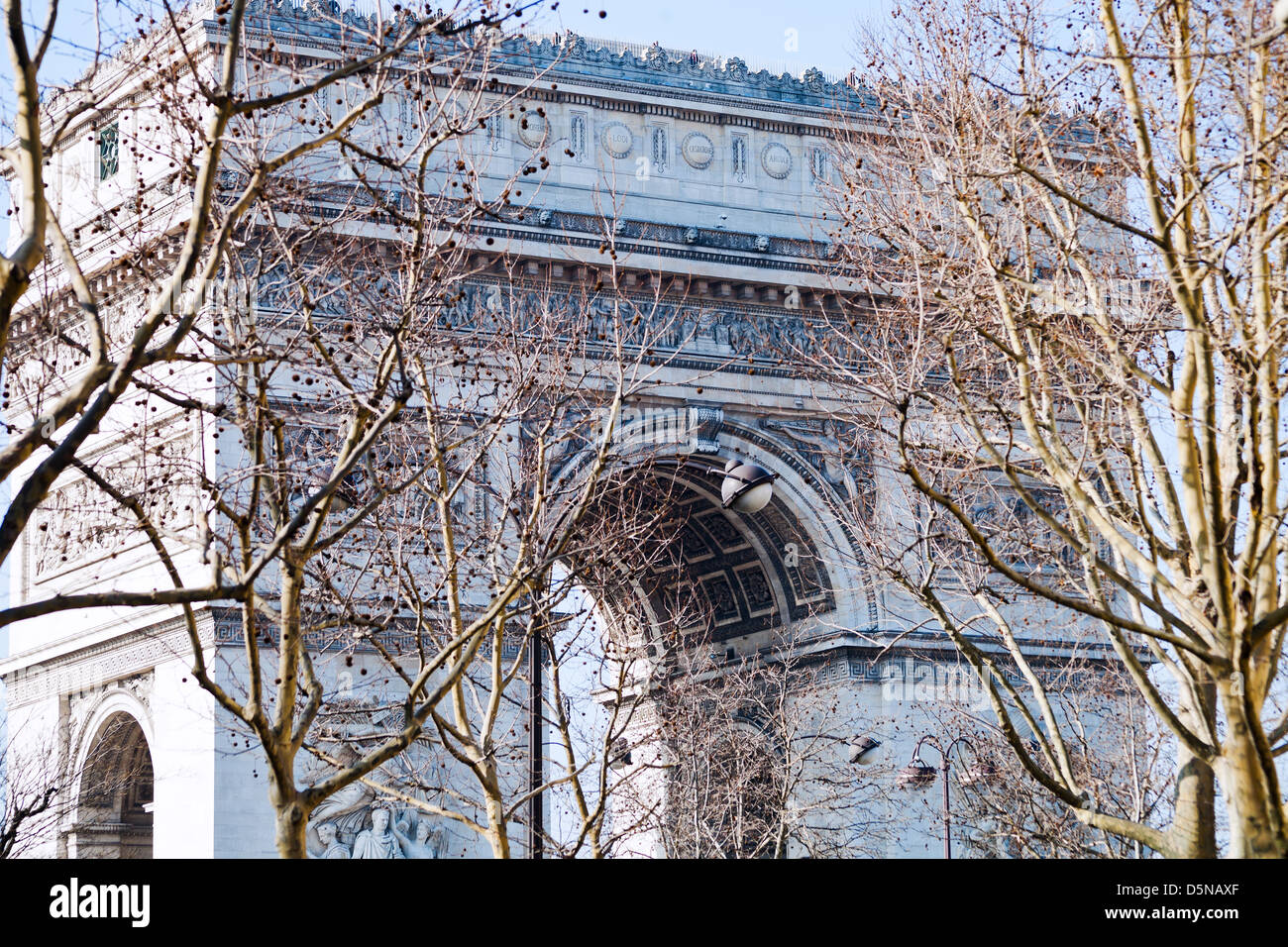 View through triumphal arch hi-res stock photography and images - Alamy