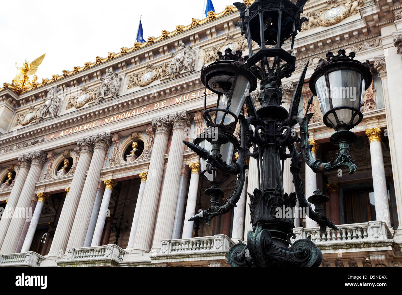 The facade of Opera house in Paris, France Stock Photo - Alamy