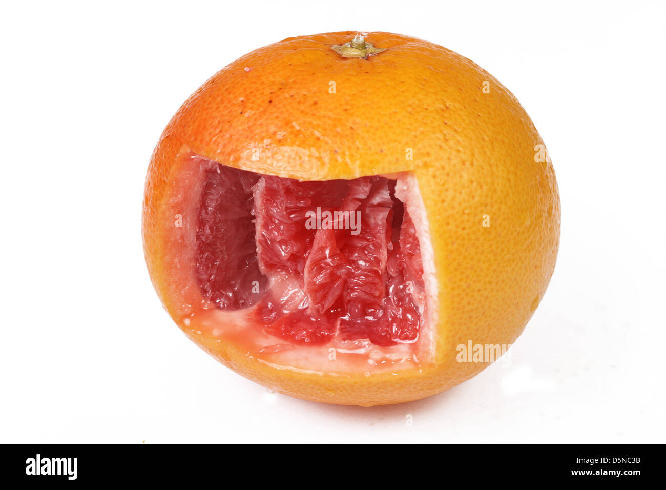 Interior of grapefruit Stock Photo - Alamy
