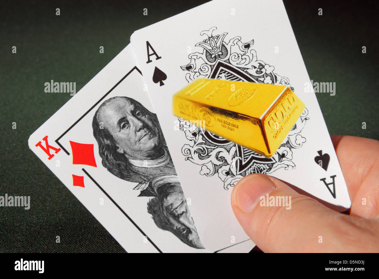 Highest trump cards Stock Photo - Alamy