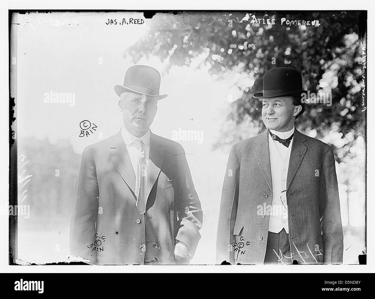 This image shows James A. Reed, an American politician, captured ...