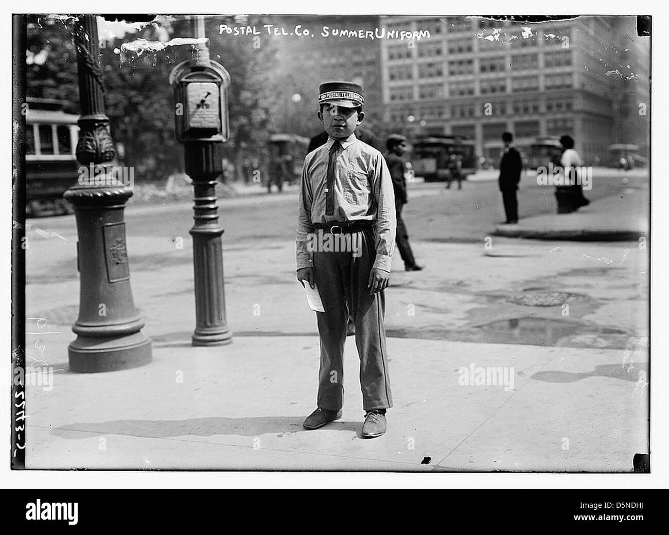 Telegram delivery boy hi-res stock photography and images - Alamy