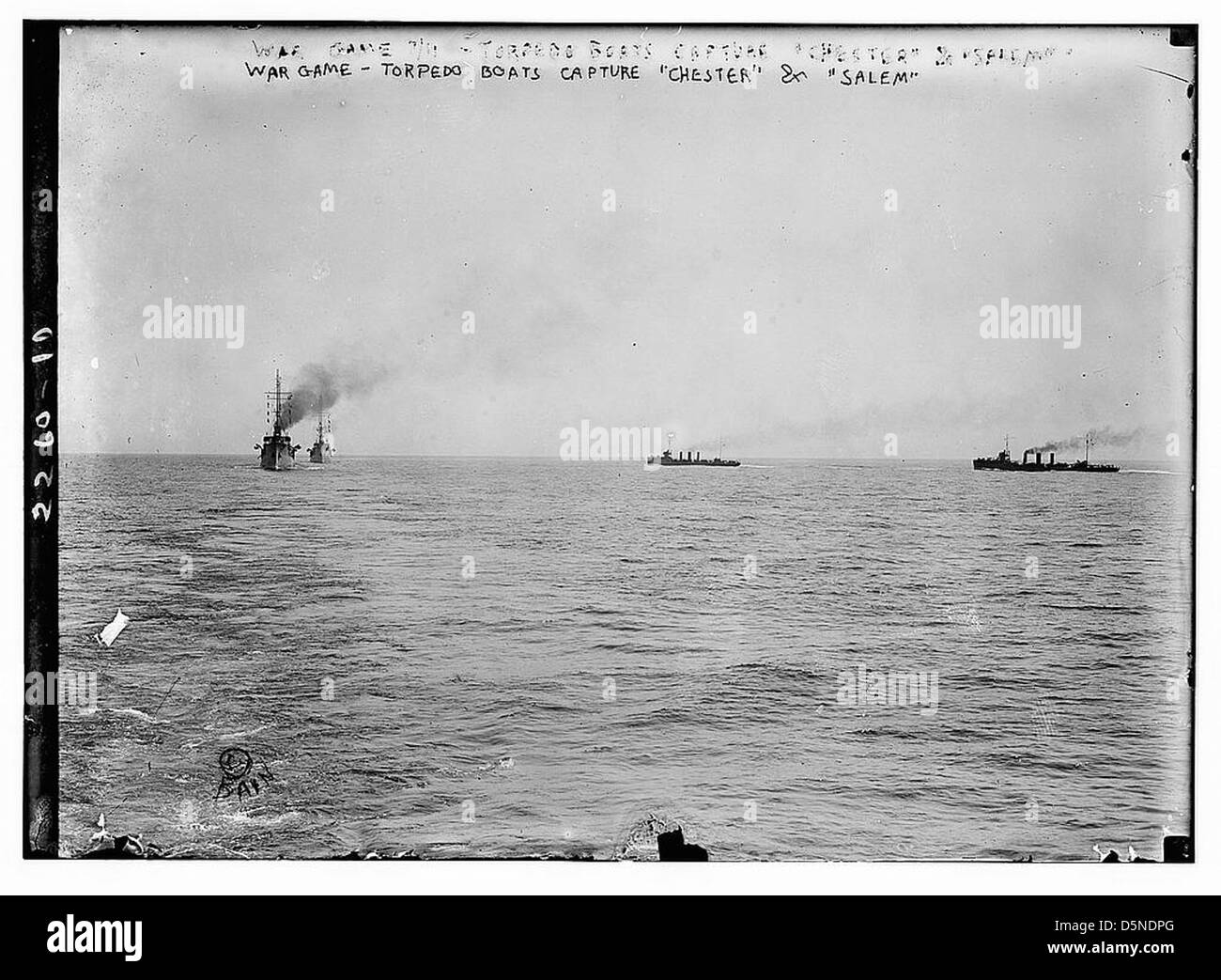 A historical photograph showing the U.S. Navy's light cruisers USS ...