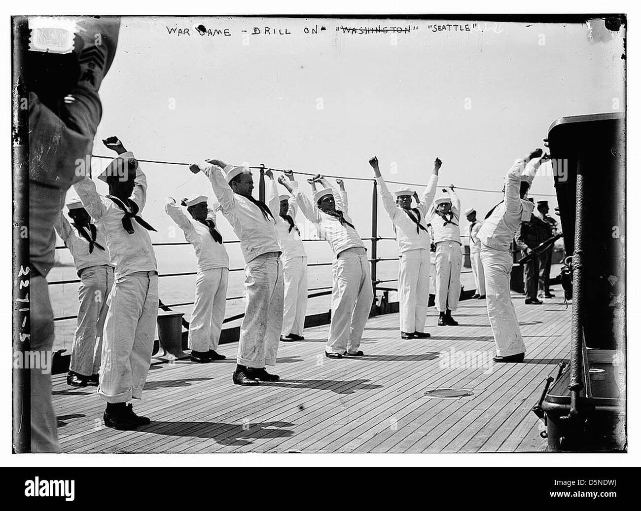 Exercise drill Black and White Stock Photos & Images - Alamy