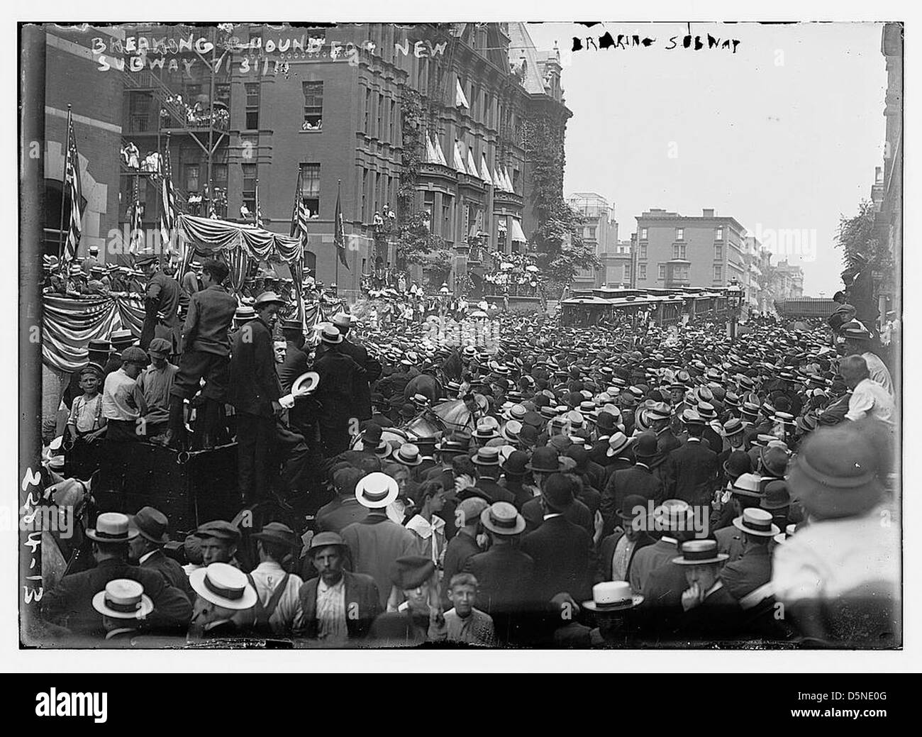 1910s subway construction hi-res stock photography and images - Alamy