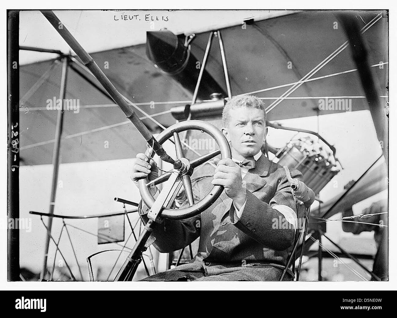 This image features Lieutenant Theodore Ellyson, the first U.S. Navy ...