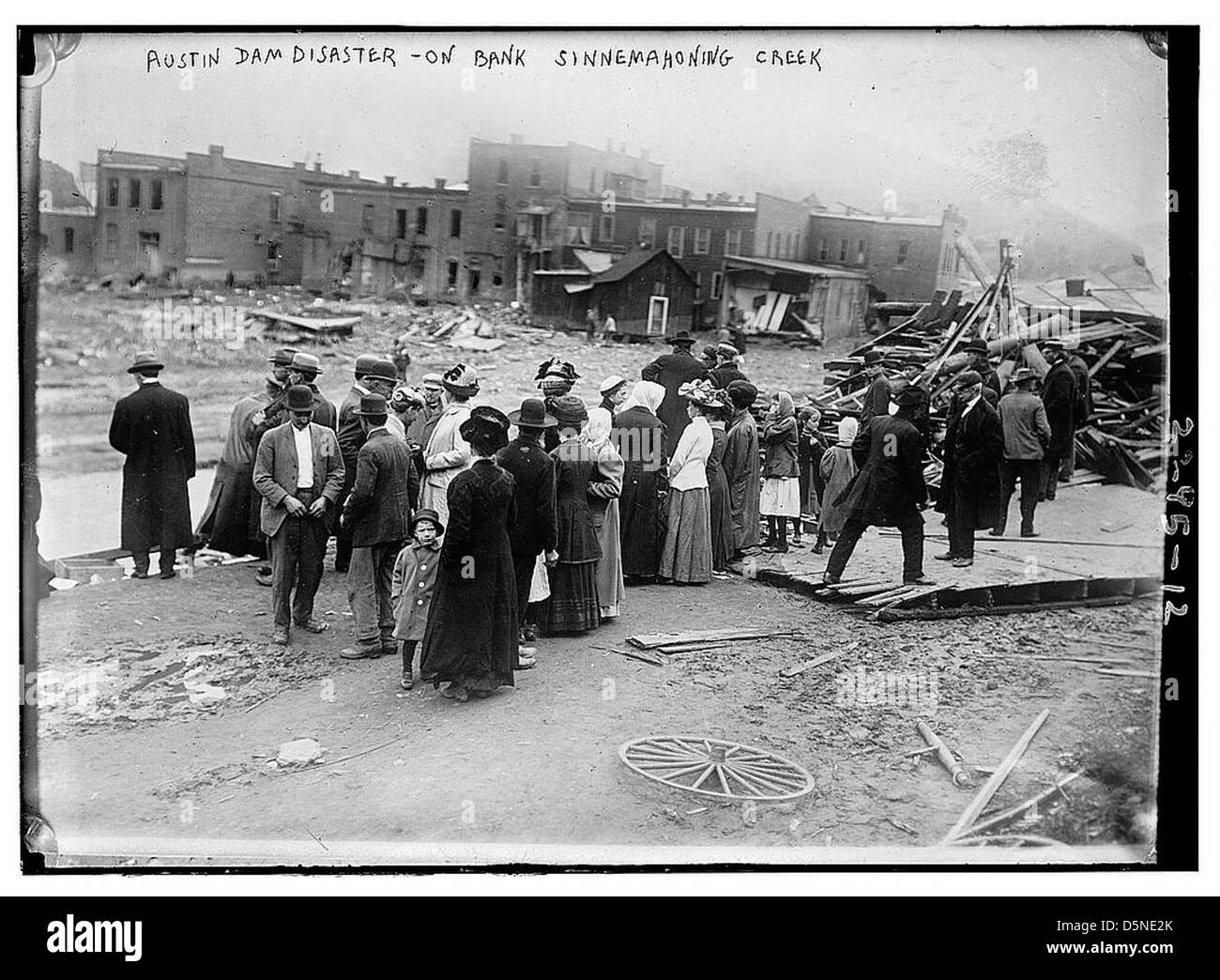 The Austin Dam disaster of the 1910s caused severe flooding along ...