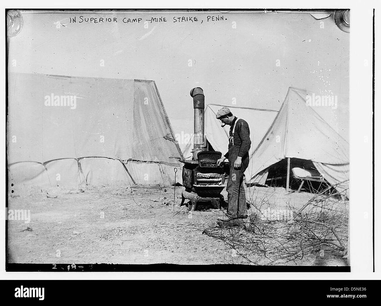 In Superior Camp - Mine strike, Penn. [i.e., Pennsylvania] (LOC Stock ...