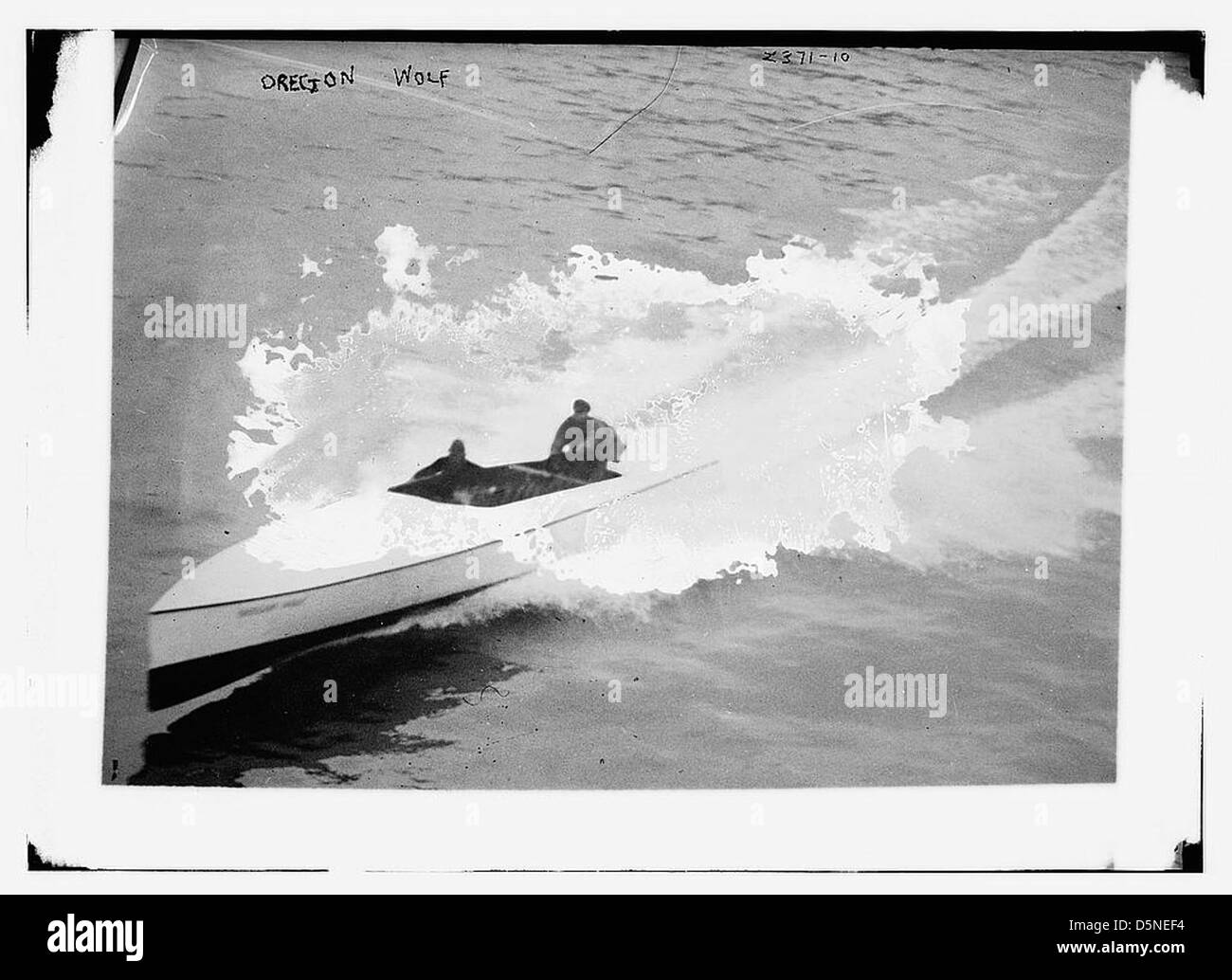 A photograph of the Oregon Wolf, a motorboat used in competitive boat ...