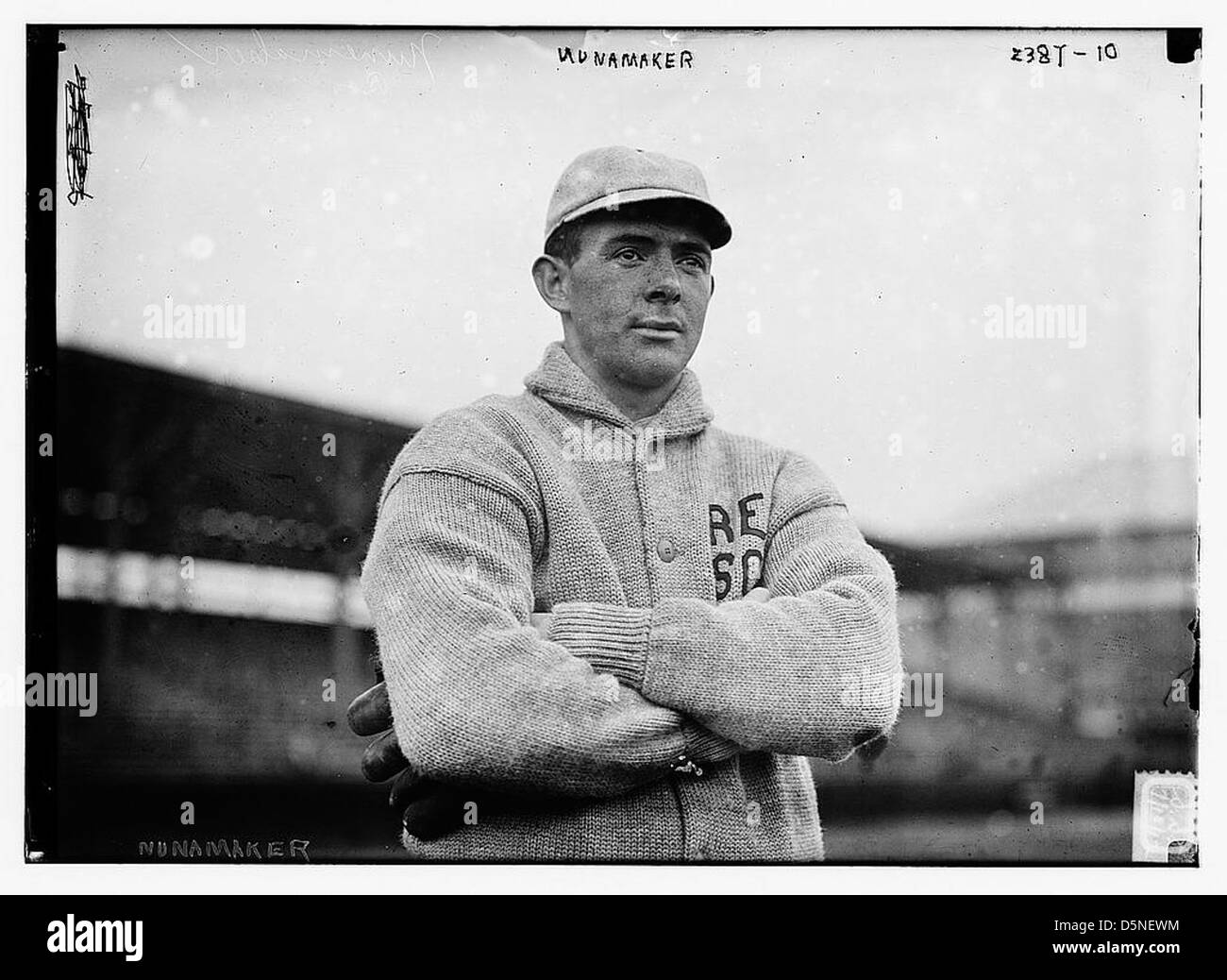 Les Nunamaker, a baseball player for the Boston Red Sox, is featured in ...