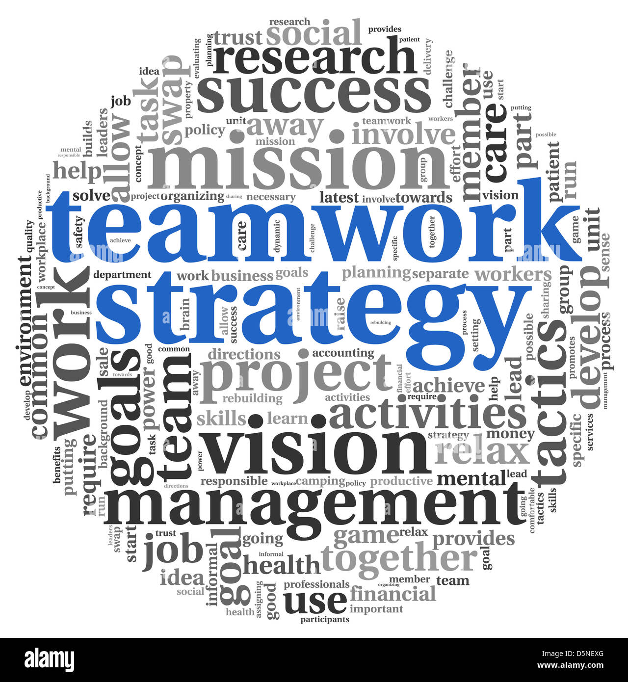 Teamwork strategy and management concept in word tag cloud Stock Photo ... Teamwork strategy and management concept in word tag cloud Stock Photo ...